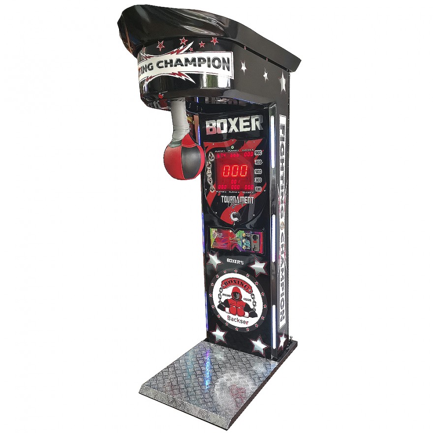 Maquinas de boxeo feria que funcionan con monedas, bares, discotecas